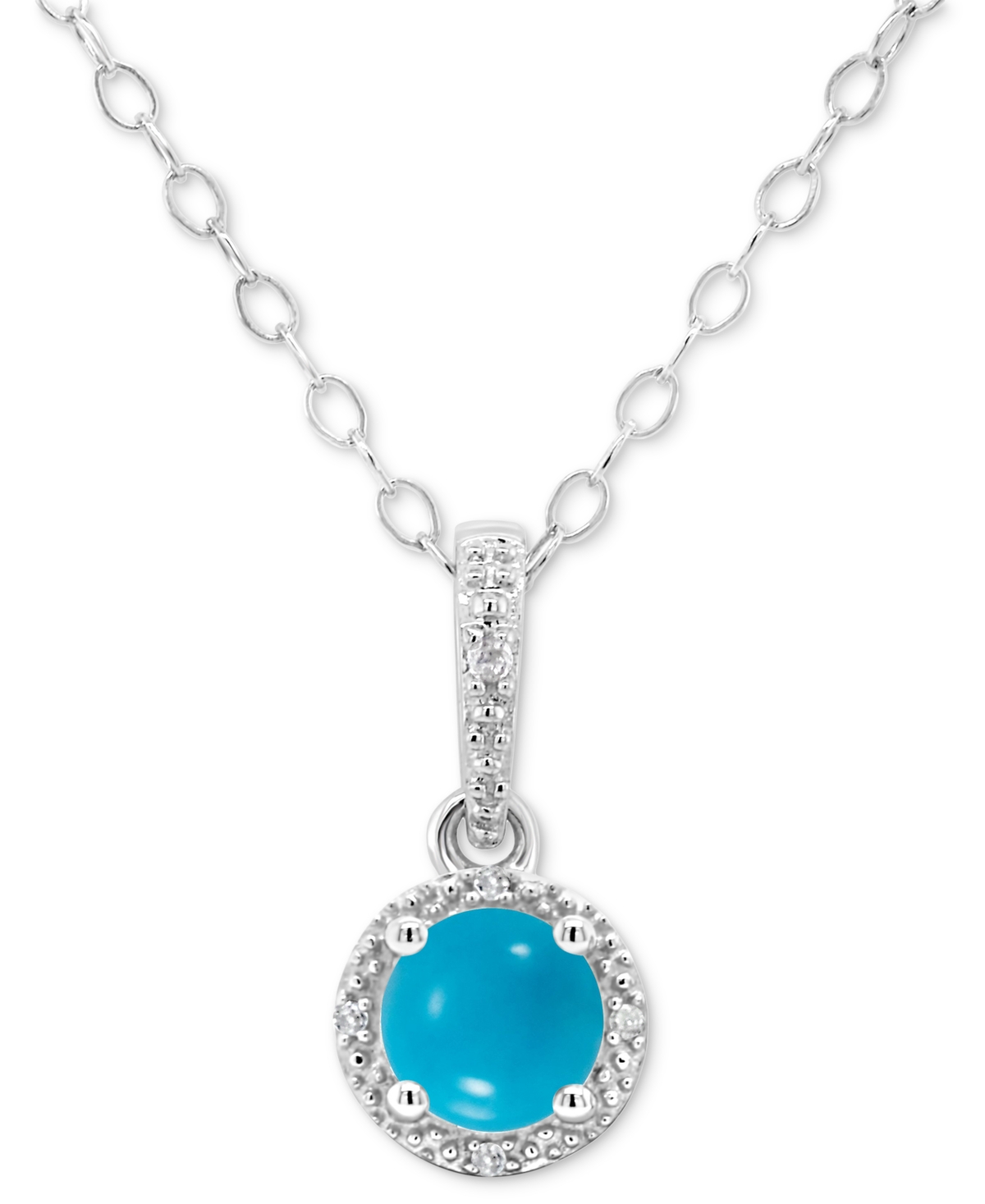 Click here for Cultured Freshwater Pearl & Diamond Accent 18 Pend... prices
