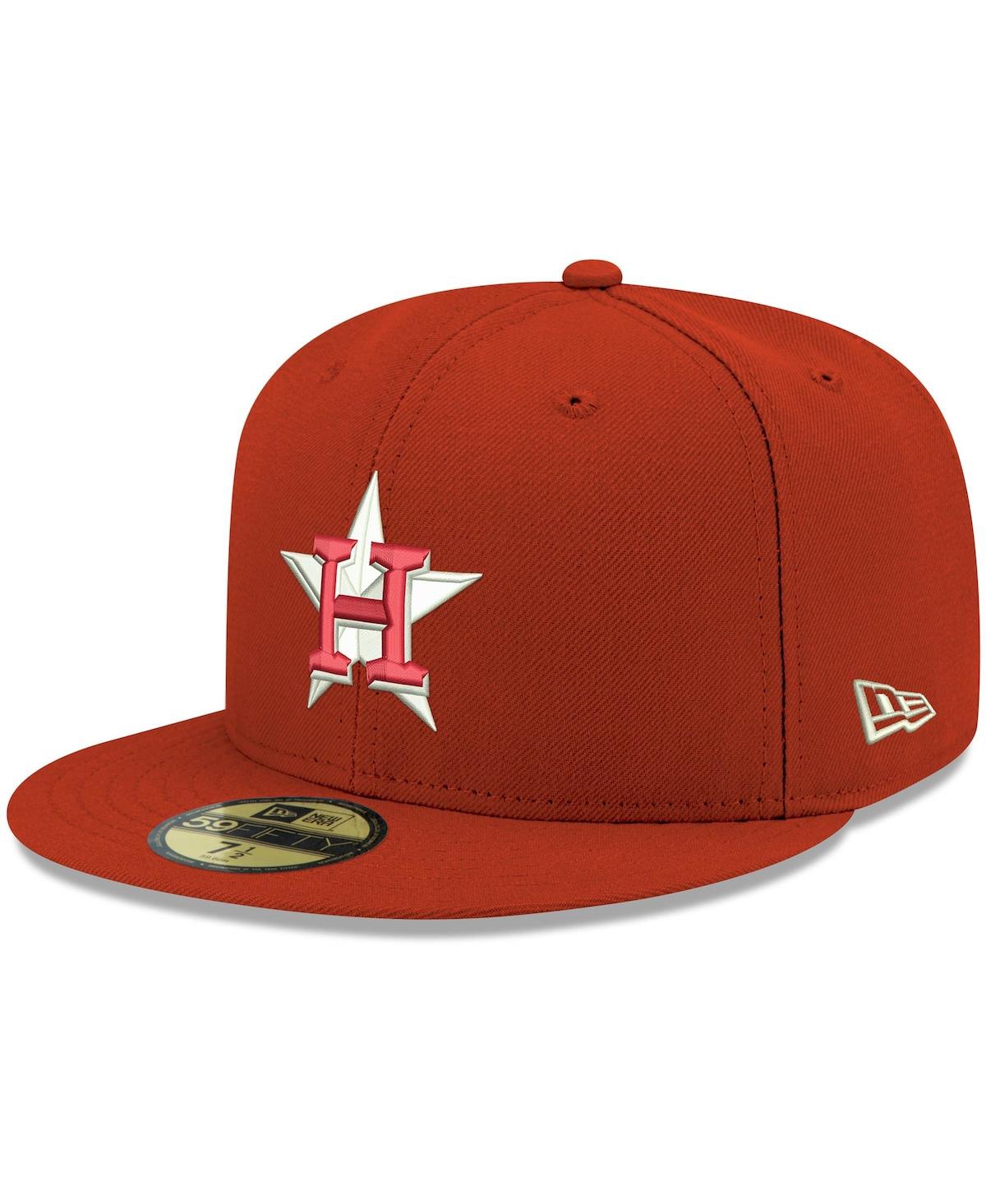 Click here for Mens New Era Red Houston Astros Logo White 59FIFTY... prices