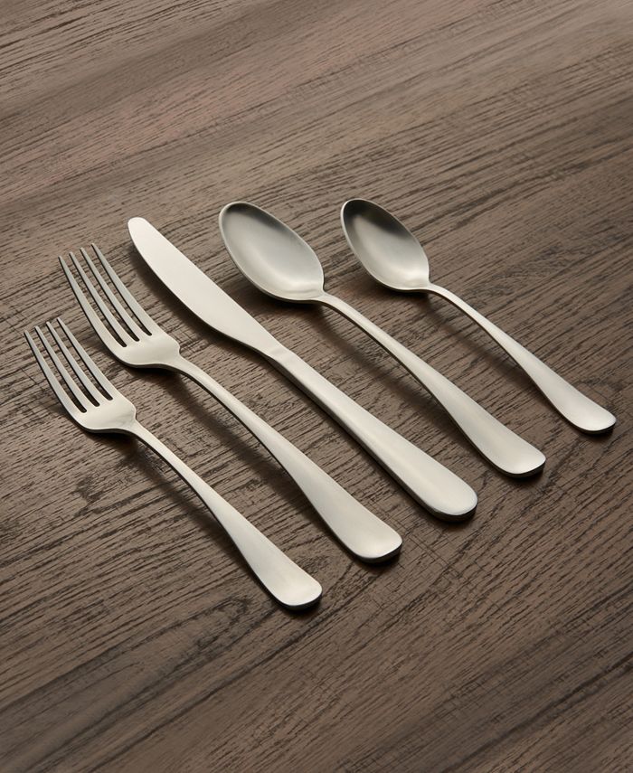 Cambridge Silversmiths Rhiannon Satin 20 Piece Flatware Set, Service ...