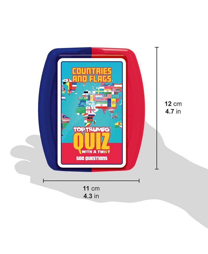 Top Trumps Countries and Flags Quiz Game, 501 Pieces - Macy's