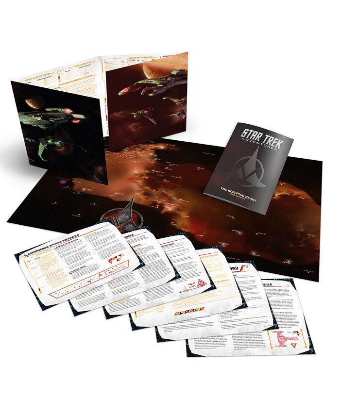 Modiphius Star Trek Adventures the Klingon Empire Gamemaster Set, 6 ...