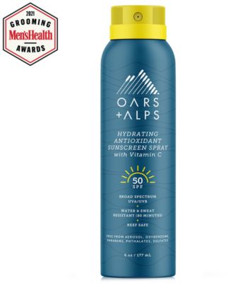 Oars + Alps Hydrating Antioxidant Sunscreen Spray SPF 30 - Macy's