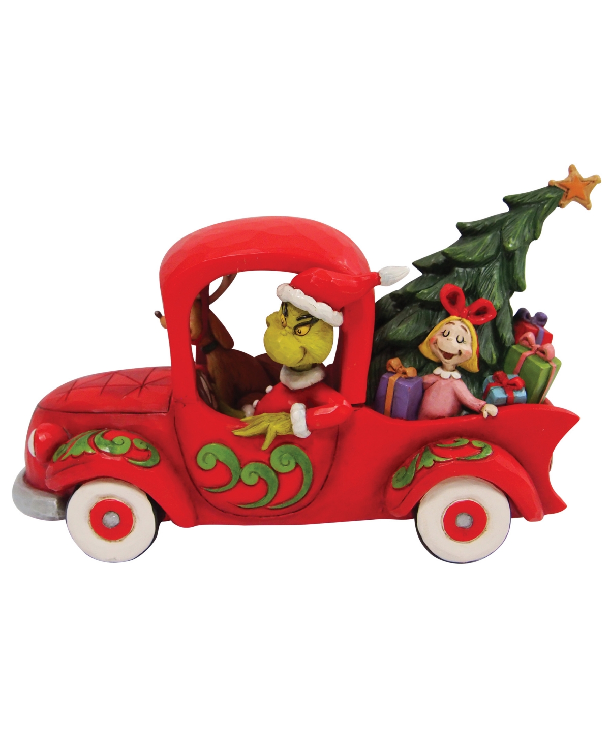 Jim Shore Grinch with Friends in Truck Figurine - Multi | Smart Closet
