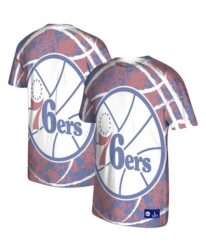 Mitchell & Ness Men's Red Philadelphia 76Ers Hardwood Classics ...