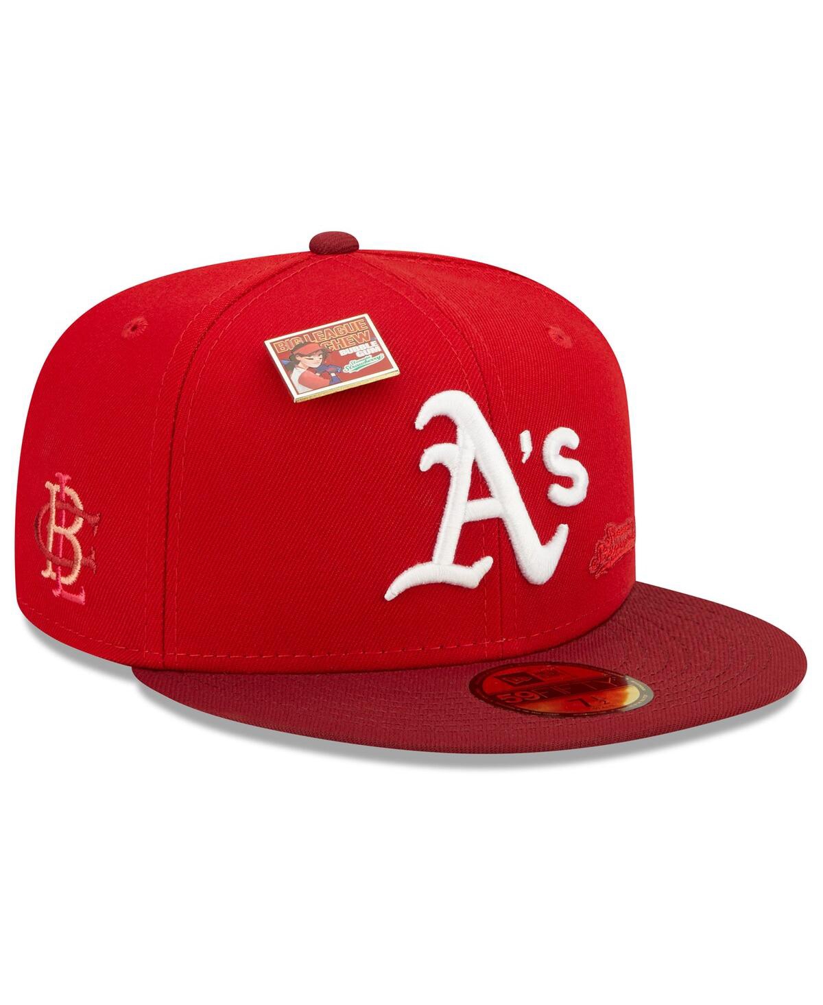 UPC 196315285840 - Men's New Era Scarlet and Cardinal Oakland Athletics ...