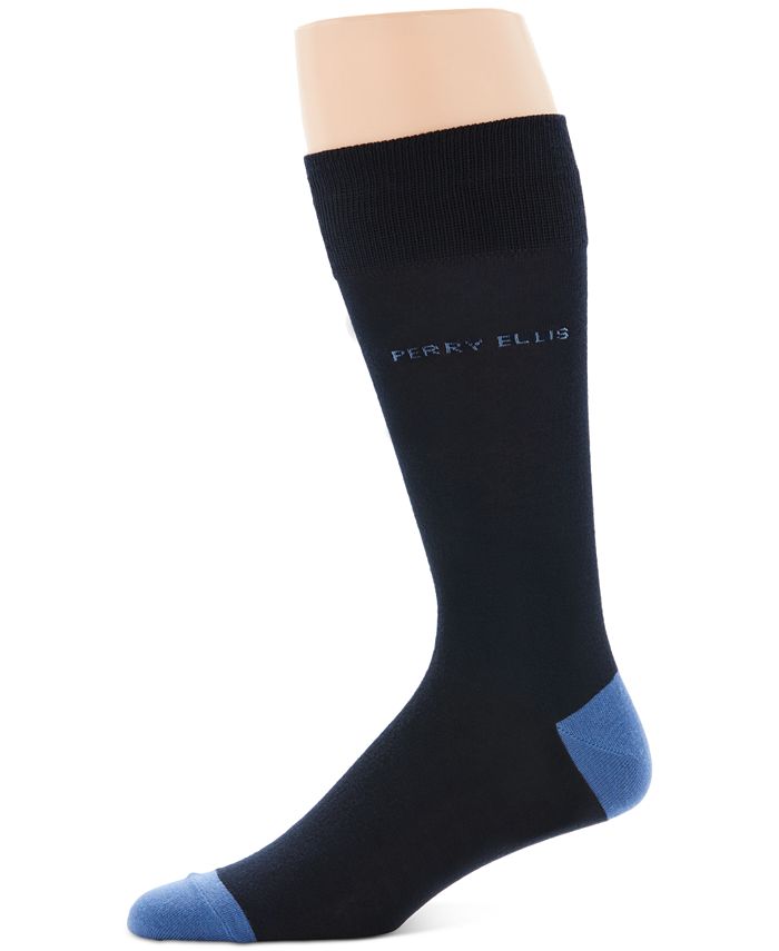 Perry Ellis Portfolio Perry Ellis Men's Logo Socks - Macy's