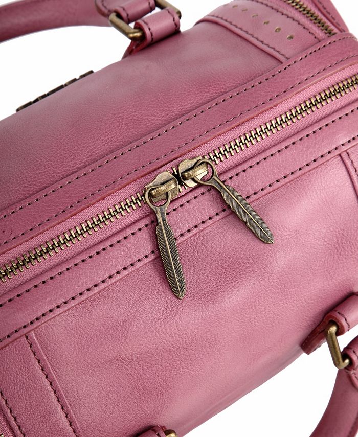 OLD TREND Women's Genuine Leather Mini Trunk Crossbody Bag - Macy's