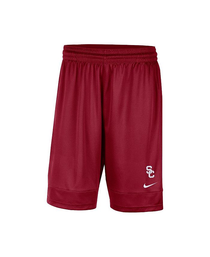 Nike Men's Cardinal USC Trojans Fast Break Team Performance Shorts - Macy's
