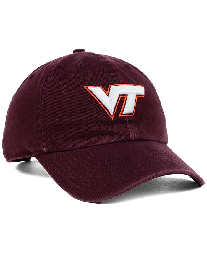 '47 Brand Virginia Tech Hokies NCAA Clean-Up Cap - Macy's