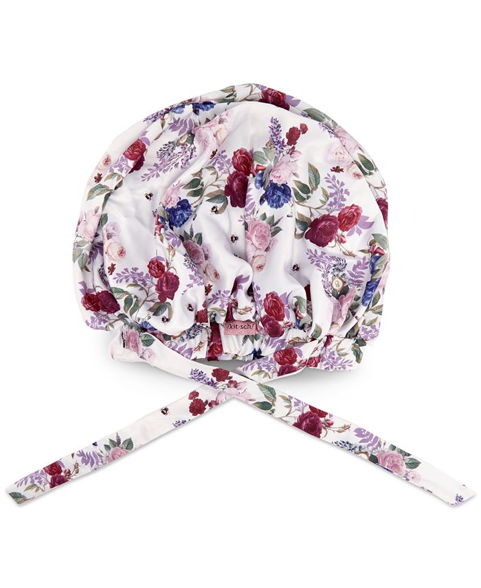 Kitsch Bridgerton Floral-Print Adjustable Satin Bonnet - Macy's