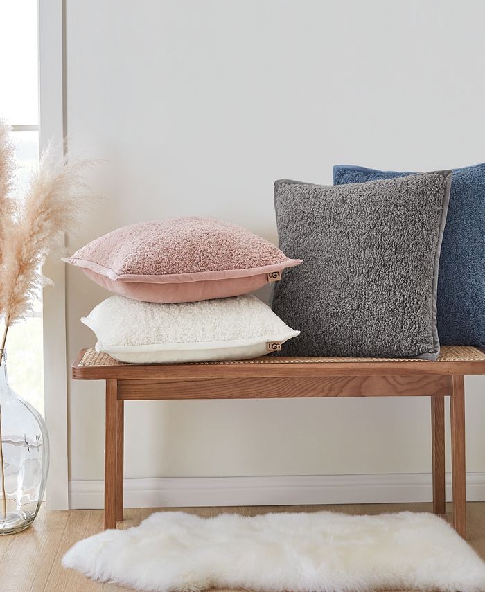 UGG® Nisa Decorative Pillow, 20" x 20" & Reviews - Decorative & Throw ...