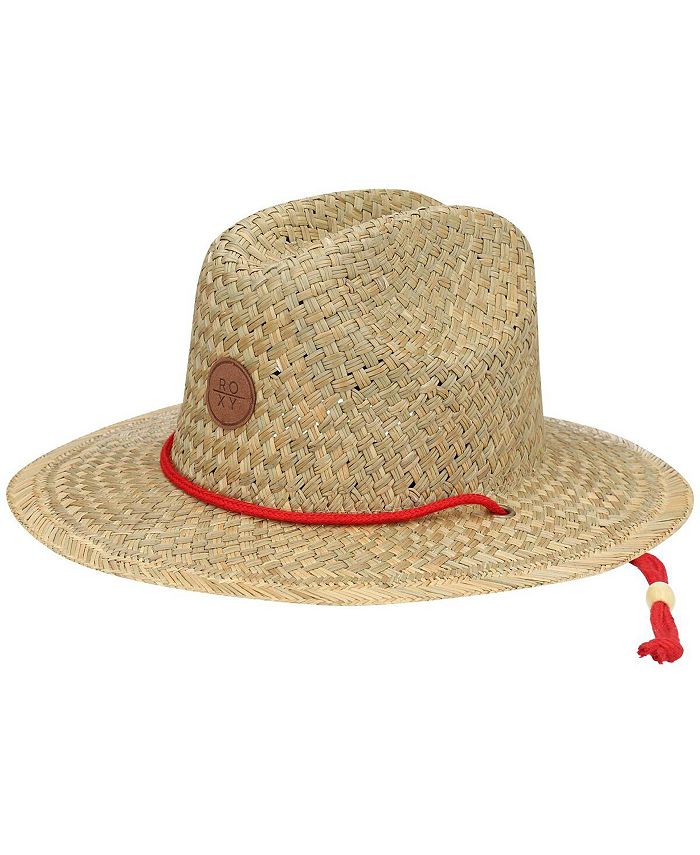 Roxy Women's Natural Roxy Sunshine On My Mind Straw Lifeguard Hat - Macy's