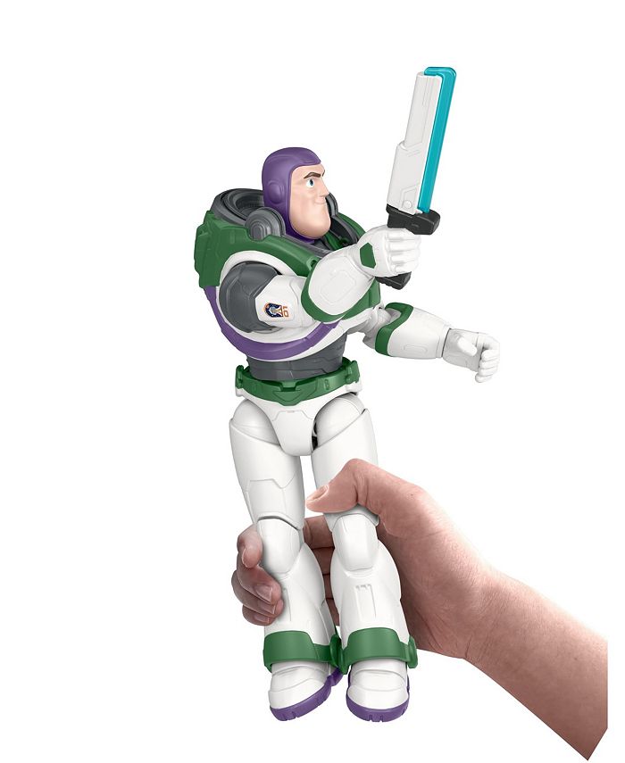 Mattel Disney Pixar Lightyear Toys, Large Buzz Lightyear Figure, Lights ...