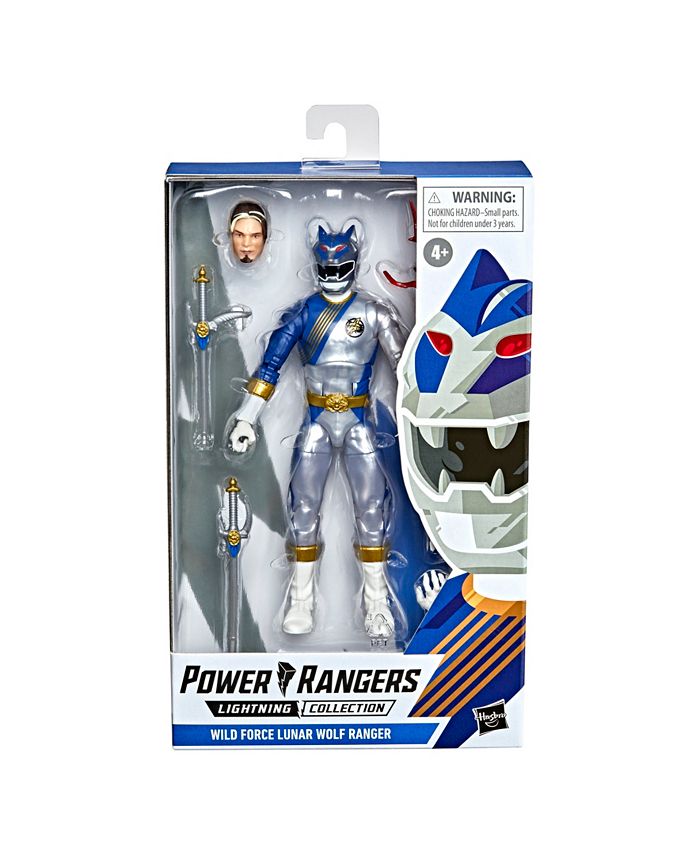 Power Rangers Lightning Collection Wild Force Lunar Wolf Ranger Figure ...