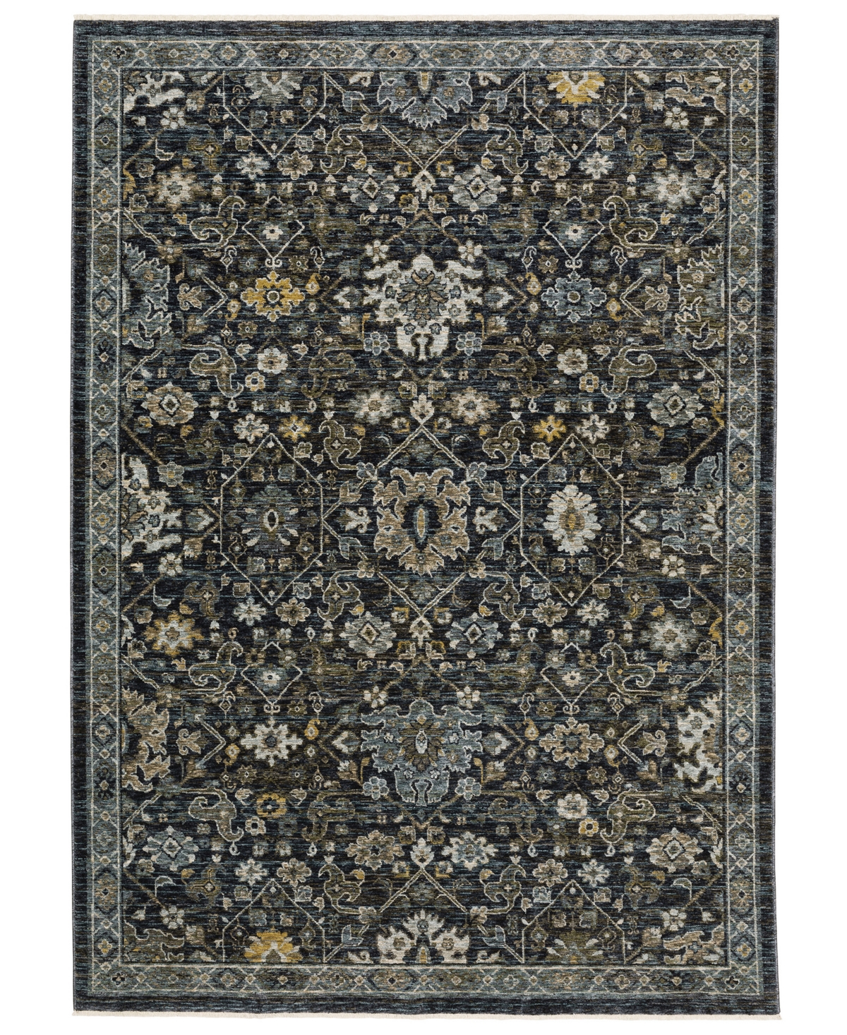 Oriental Weavers Aberdeen 533K1 53 x 76 Area Rug - Blue