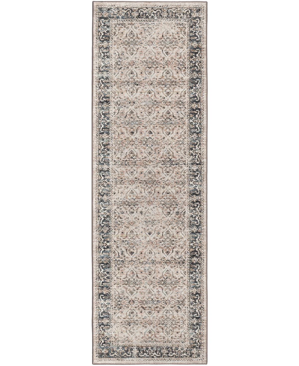 Click here for Dalyn Jericho JC10 26 x 10 Runner Area Rug - Taupe prices