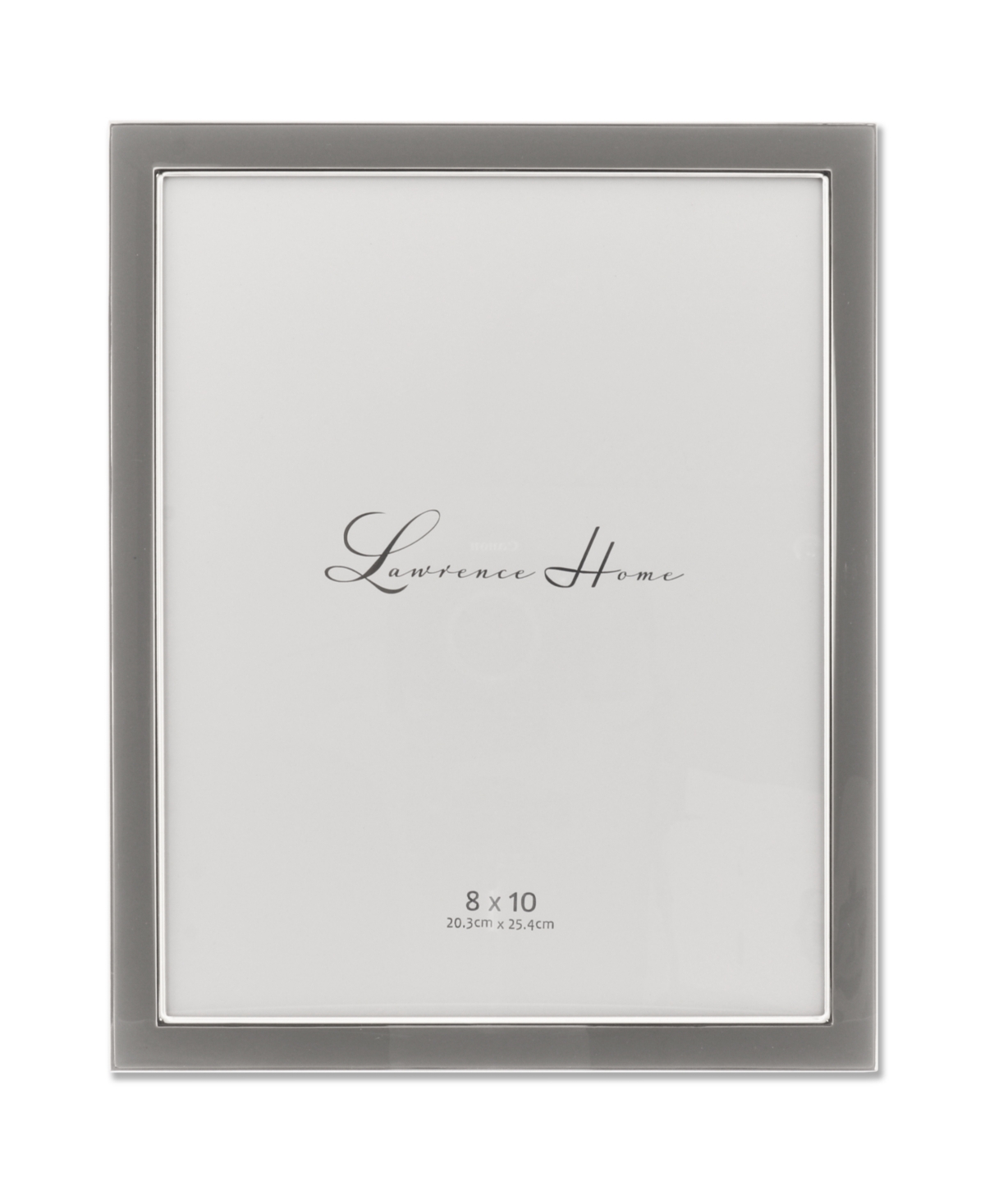 Click here for Metal and Enamel Picture Frame  8 x 10 - Gray prices