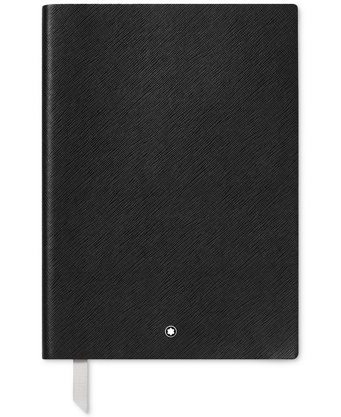 Montblanc Black Lined Notebook - Macy's