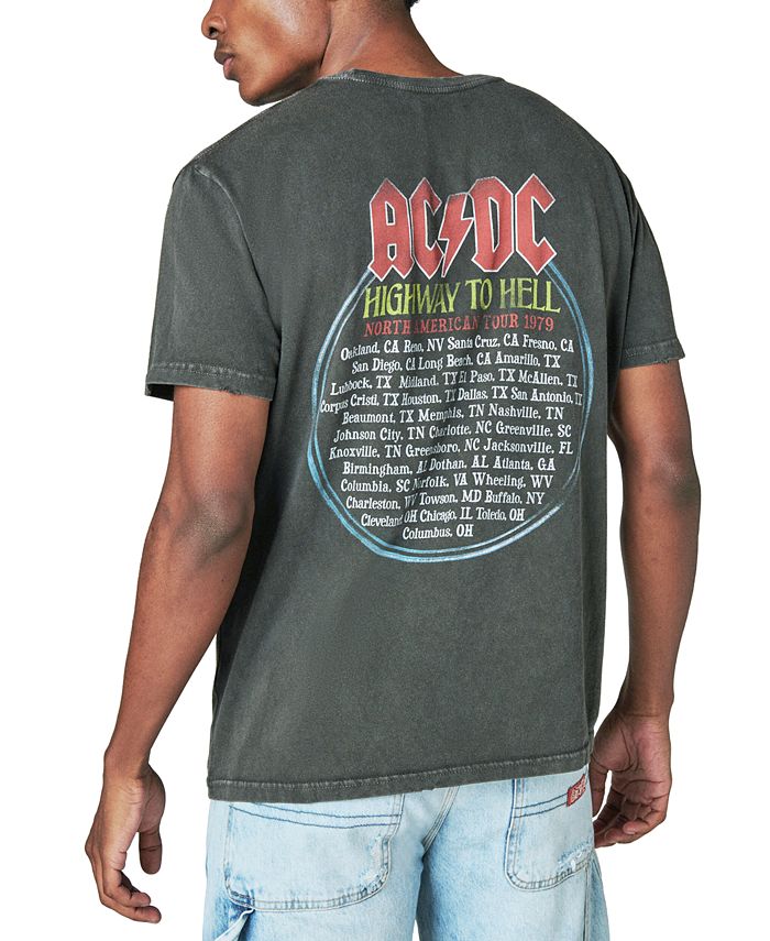 Lucky Brand Men's ACDC Band T-Shirt - Macy's