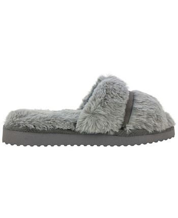IZOD Women's Plush Slide Slippers - Macy's