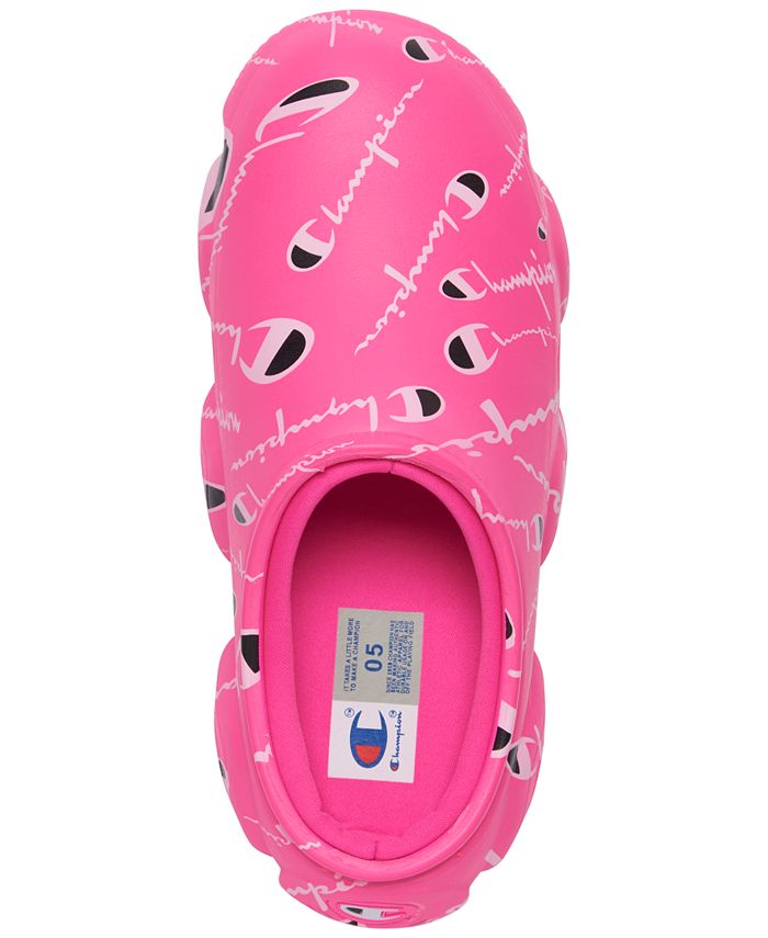 Champion Big Girls Super Meloso Warped Clogs from Finish Line - Macy's