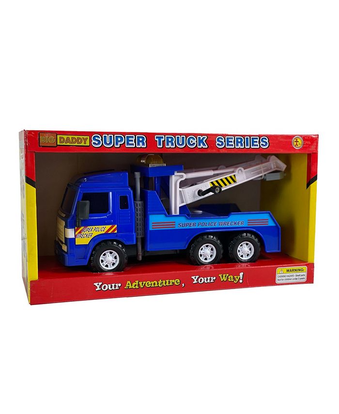 Big Daddy Mag-Genius Medium Duty Friction Powered Tow Truck Toy - Macy's