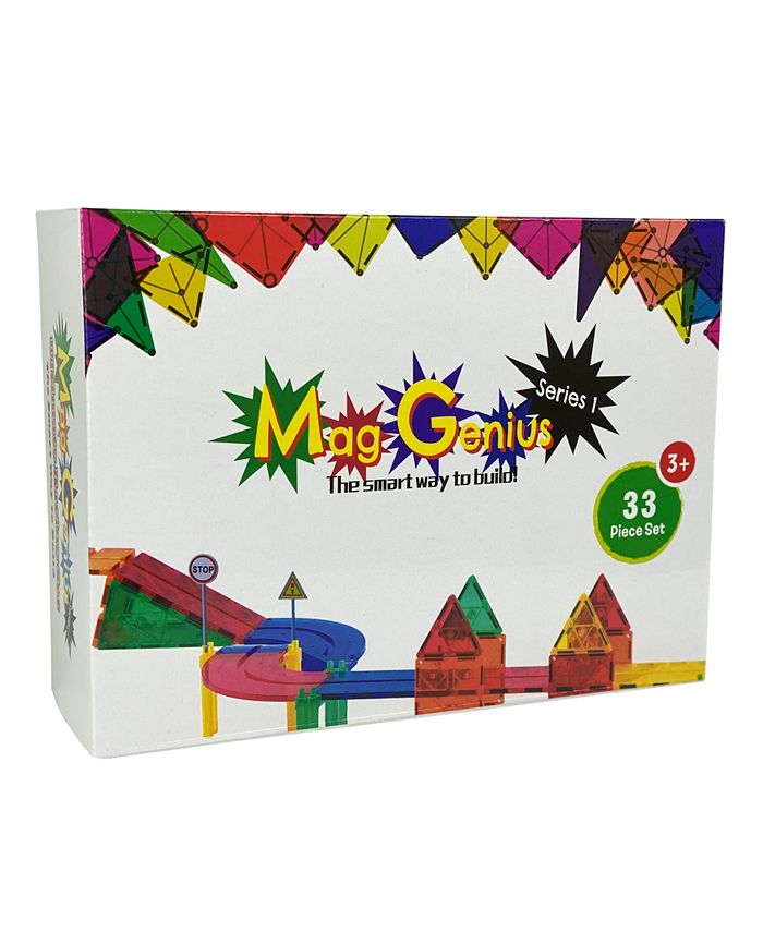 Mag-Genius 33 Piece Ultimate Magnetic Racing Set - Macy's