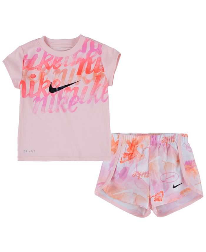 Nike Baby Girls Summer Daze Sprinter, 2 Piece Set - Macy's