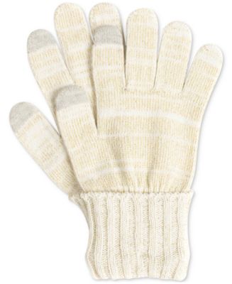 Style & Co Women's Solid Shine Tech-Tip Gloves, Created for Macy's - Macy's