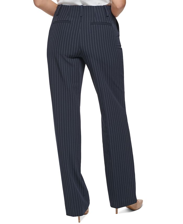 Tommy Hilfiger Women's Pinstriped Pants - Macy's