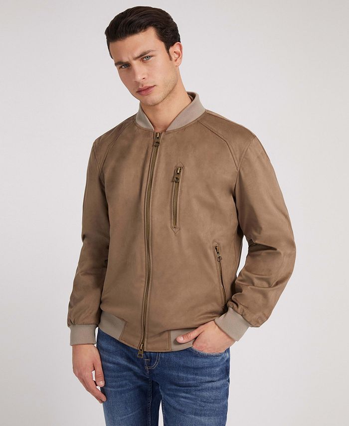GUESS Men's Bomber Jacket - Macy's