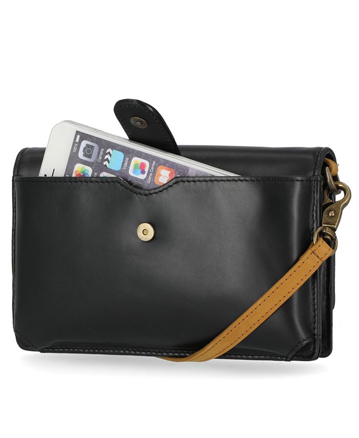 Timberland Women's RFID Leather Crossbody Bag Wallet Purse - Macy's