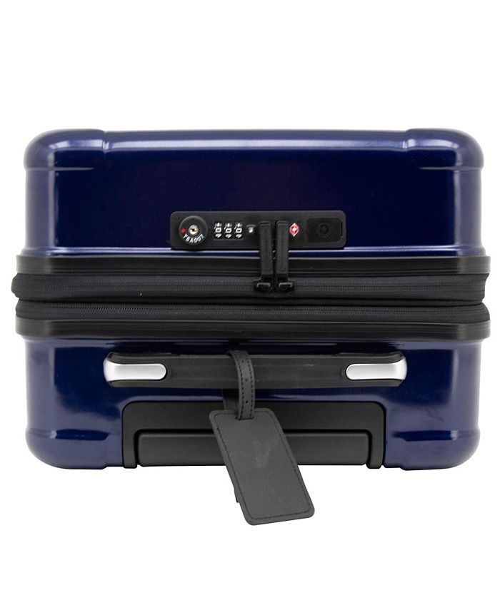 French Connection Conrad Expandable Rolling Hardside Luggage Set, 3 ...