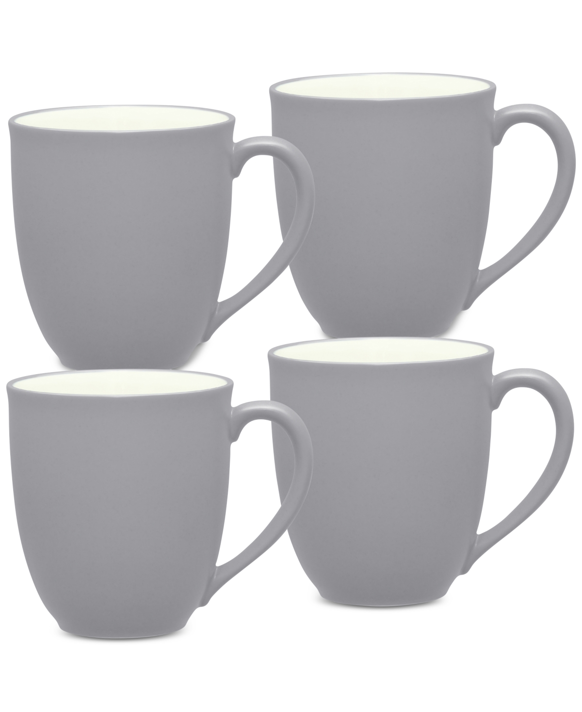 Click here for Noritake Colorwave Mugs 12-oz  Set of 4 - Slate prices