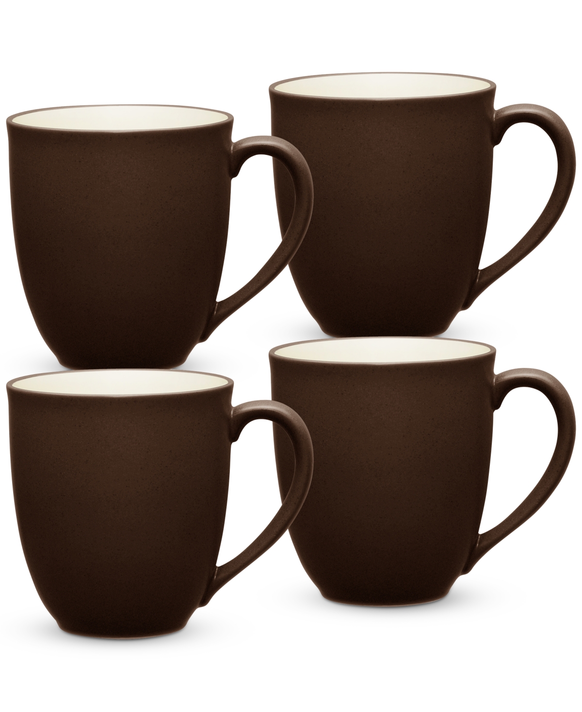 Click here for Noritake Colorwave Mugs 12-oz  Set of 4 - Chocolat... prices