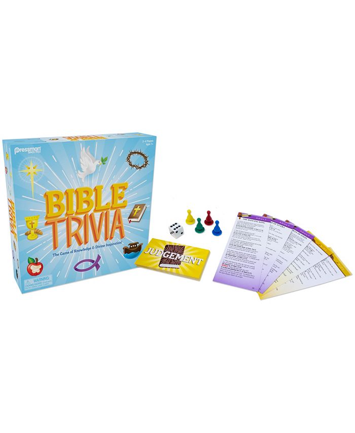 Pressman Toy Bible Trivia - the Game of Knowledge Divine Inspiration ...