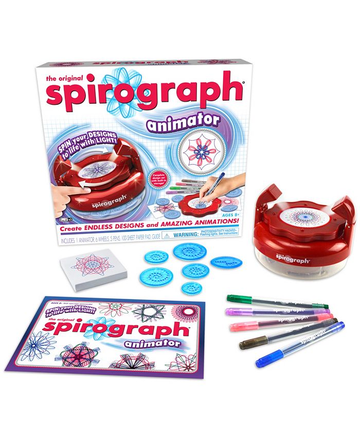 Spirograph Animator Set, 115 Piece - Macy's