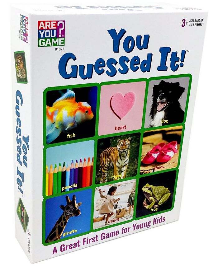 Areyougame you Guessed It Set, 63 Piece - Macy's