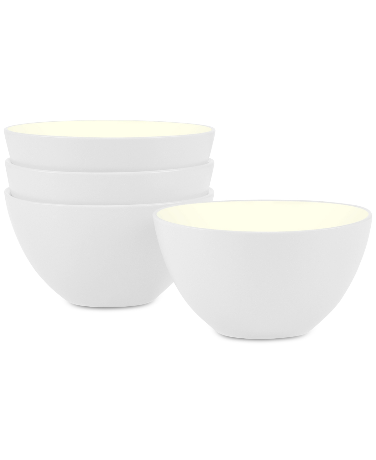 Click here for Noritake Colorwave Side/Prep Bowls  Set of 4 - Whi... prices