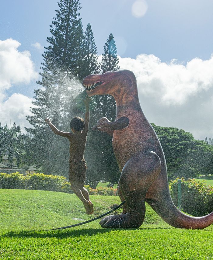 PoolCandy CLOSEOUT! Gigantic T-Rex Sprinkler, 72" - Macy's