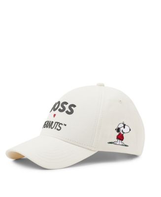 BOSS x Peanuts Men's Cotton-Twill Cap - Macy's