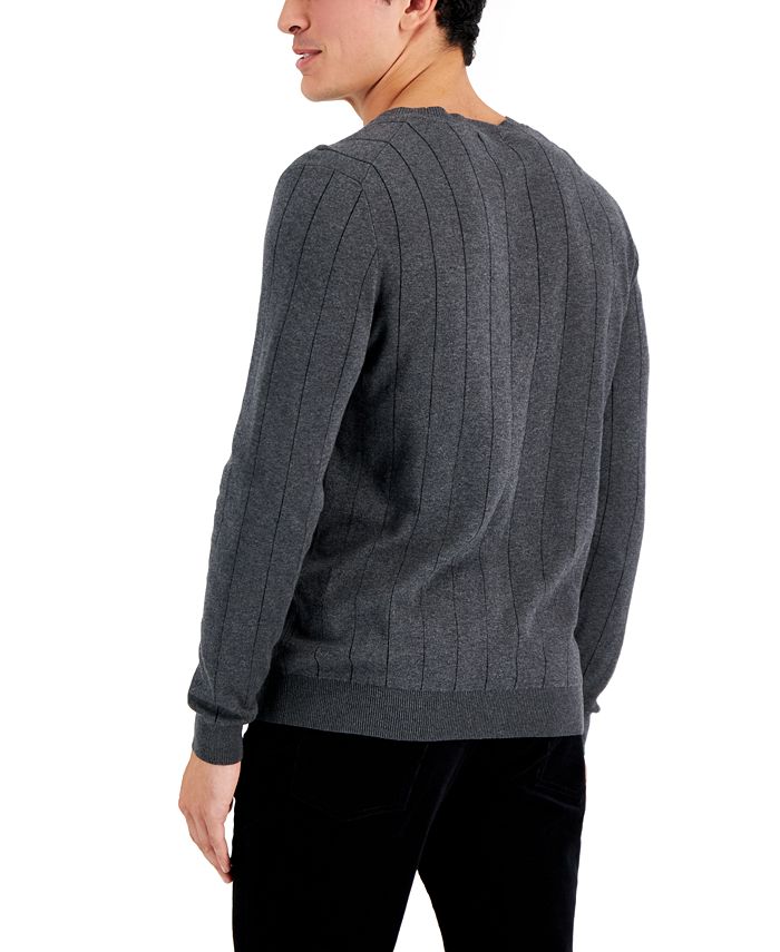 Alfani Men's Double-Knit Sweater, Created for Macy's & Reviews ...