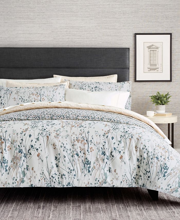 Scott Living Willow 3-Piece Duvet Cover Set, King - Macy's