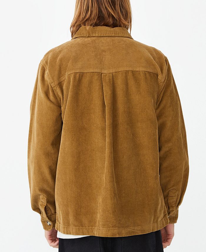 COTTON ON Men's Long Sleeve Heavy Overshirt - Macy's