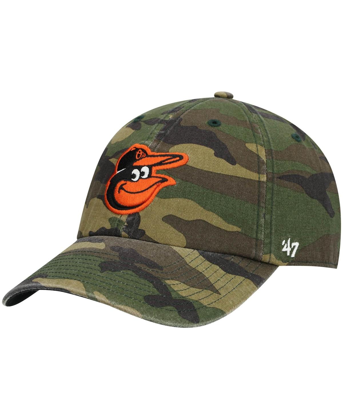 Click here for Mens 47 Brand Camo Baltimore Orioles Team Clean Up... prices