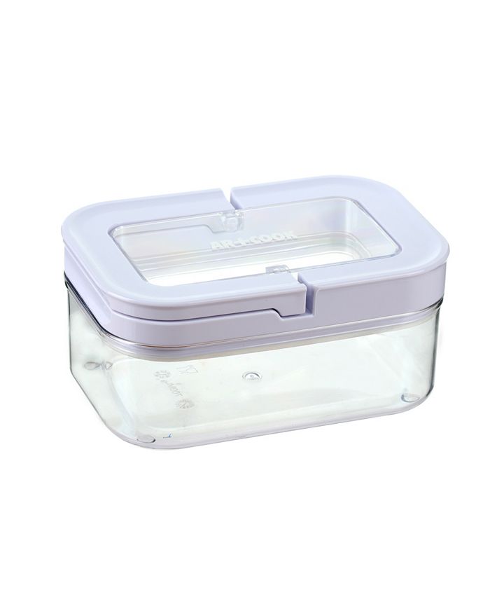 Art & Cook Rectangle Airtight Food Storage Container, 0.7 Quart - Macy's