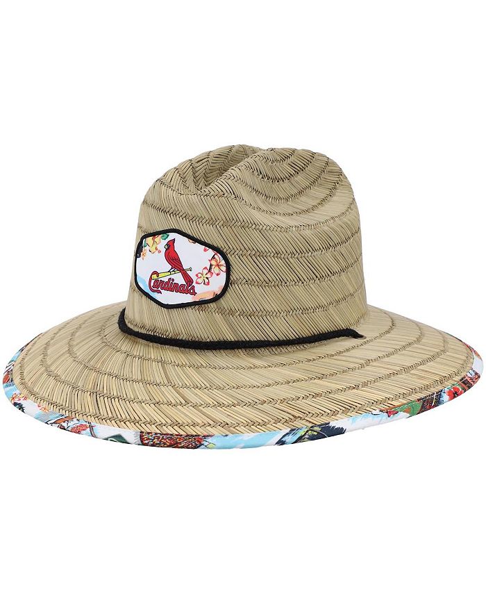 Reyn Spooner Men's Natural St. Louis Cardinals Logo Straw Hat - Macy's