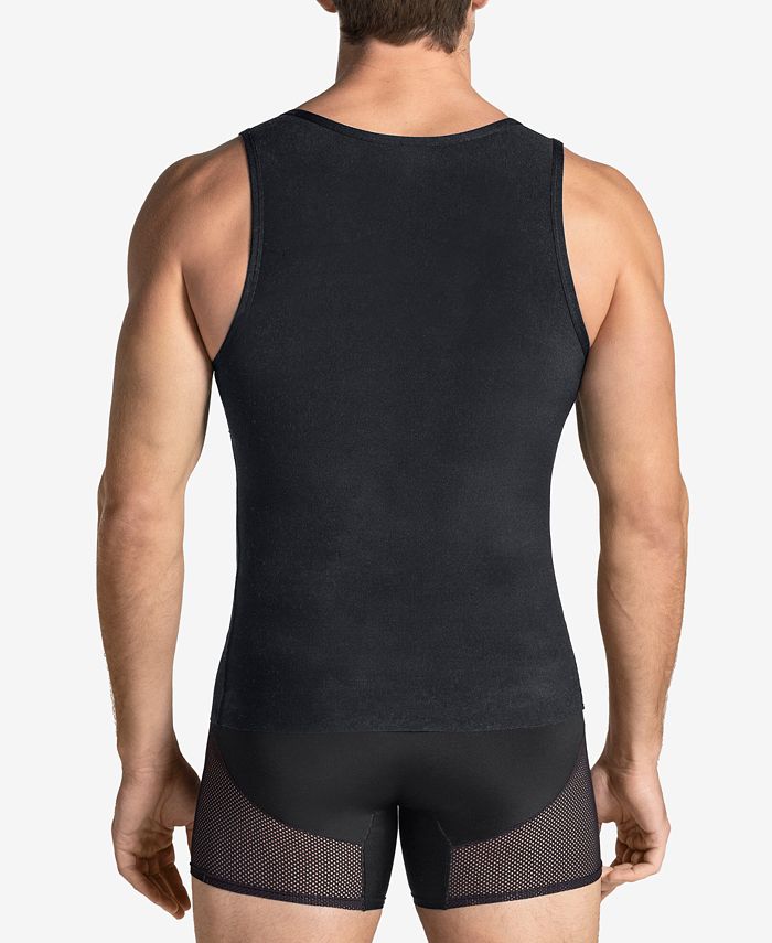 LEO Men's Stretch Moderate Compression Shaper Tank Top - Macy's