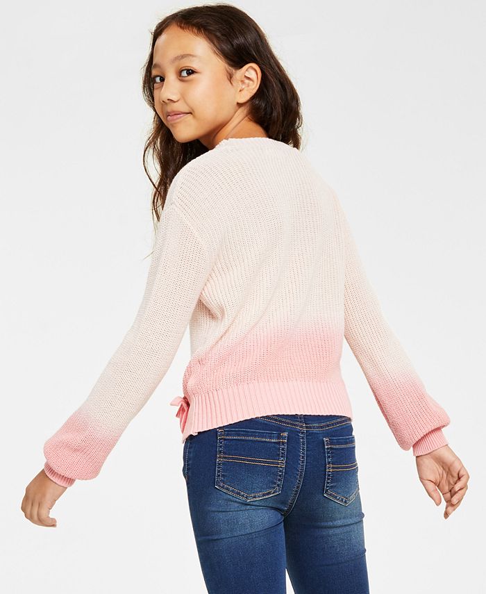 Epic Threads Big Girls Ombre Bow Sweater, Created For Macy's & Reviews ...