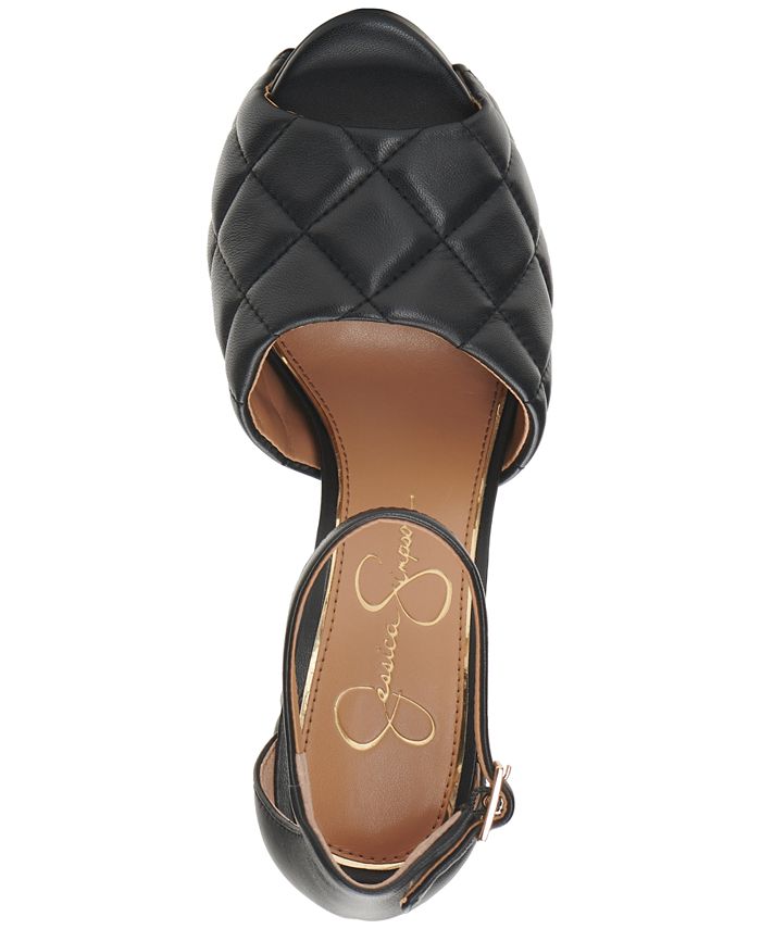 Jessica Simpson Women's Dameka Ankle-Strap Platform Sandals - Macy's